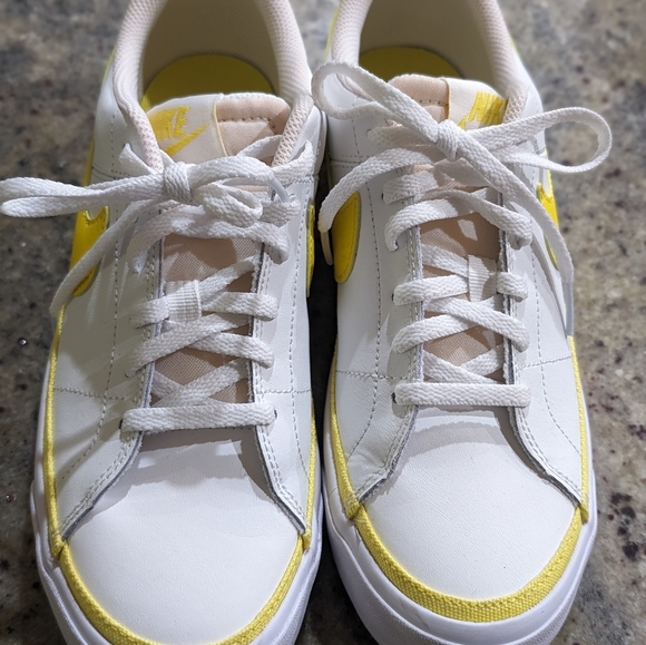 Shoes | Nike Court Legacy Opti Yellow | Poshmark